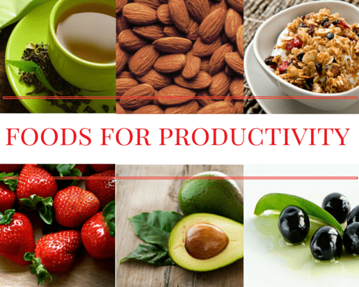 Foods That Help Being Productive by Alice Calch